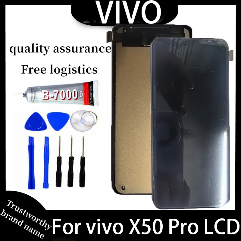 100-Test-6-56-AMOLED-LCD-For-VIVO-X50-Pro-LCD-Display-Screen-Touch ...