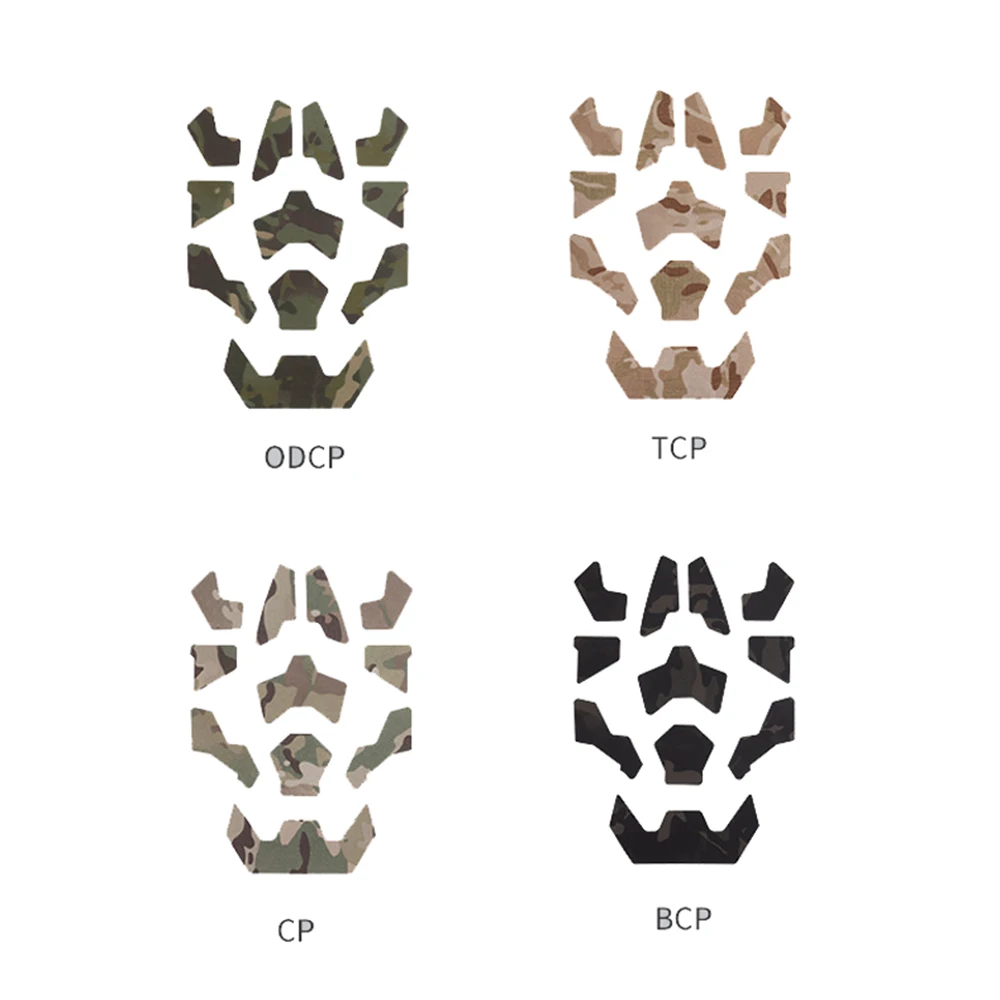 11Pcs-set-High-Cut-Tactical-FAST-Helmet-DIY-Magic-Sticker-SF-Helmet ...