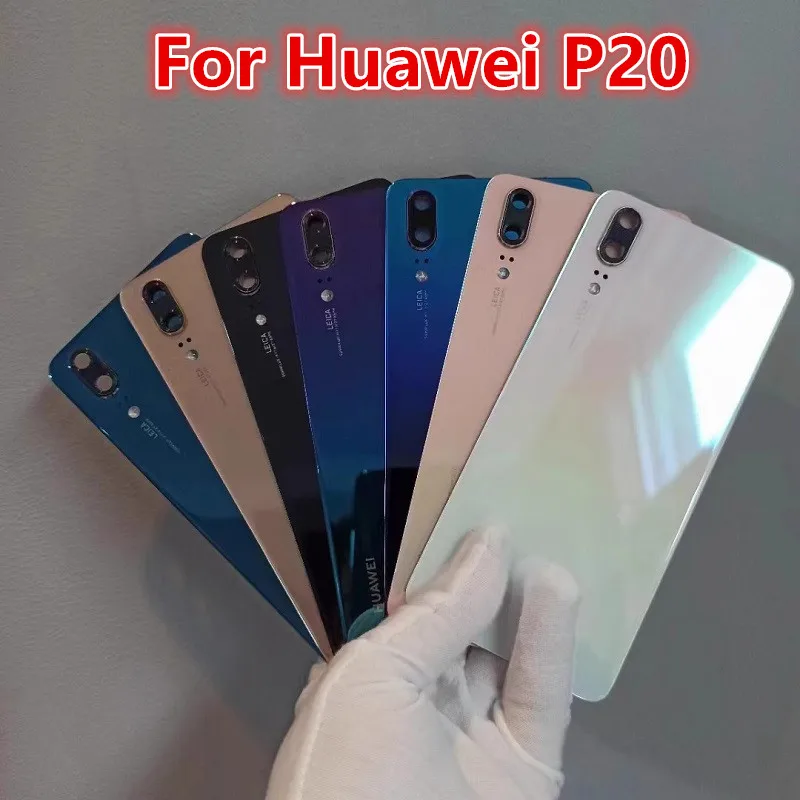 P 20 Battery Back Cover For Huawei P20 Rear Housing Glass Case Replace ...