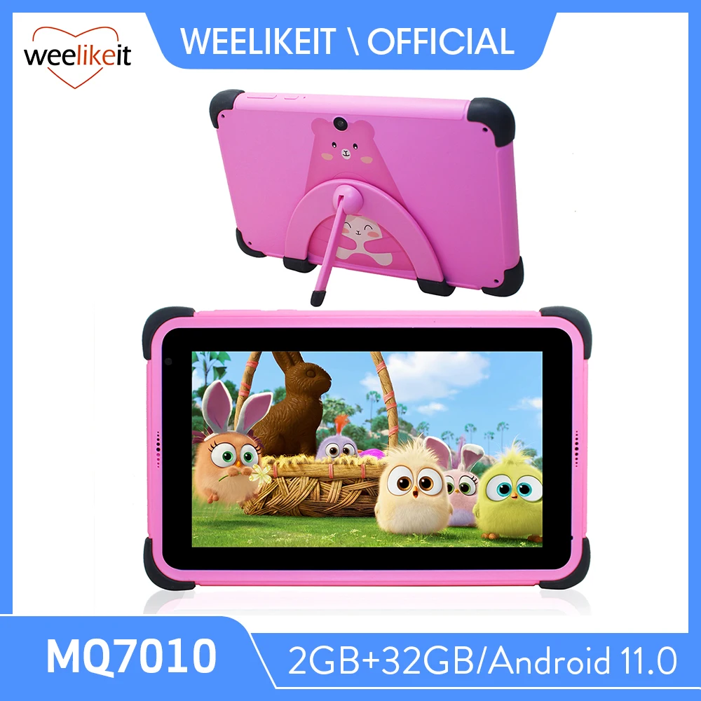 weelikeit 7 Inch Tablet Android 11 1024*600 HD Children's Tablet PC ...