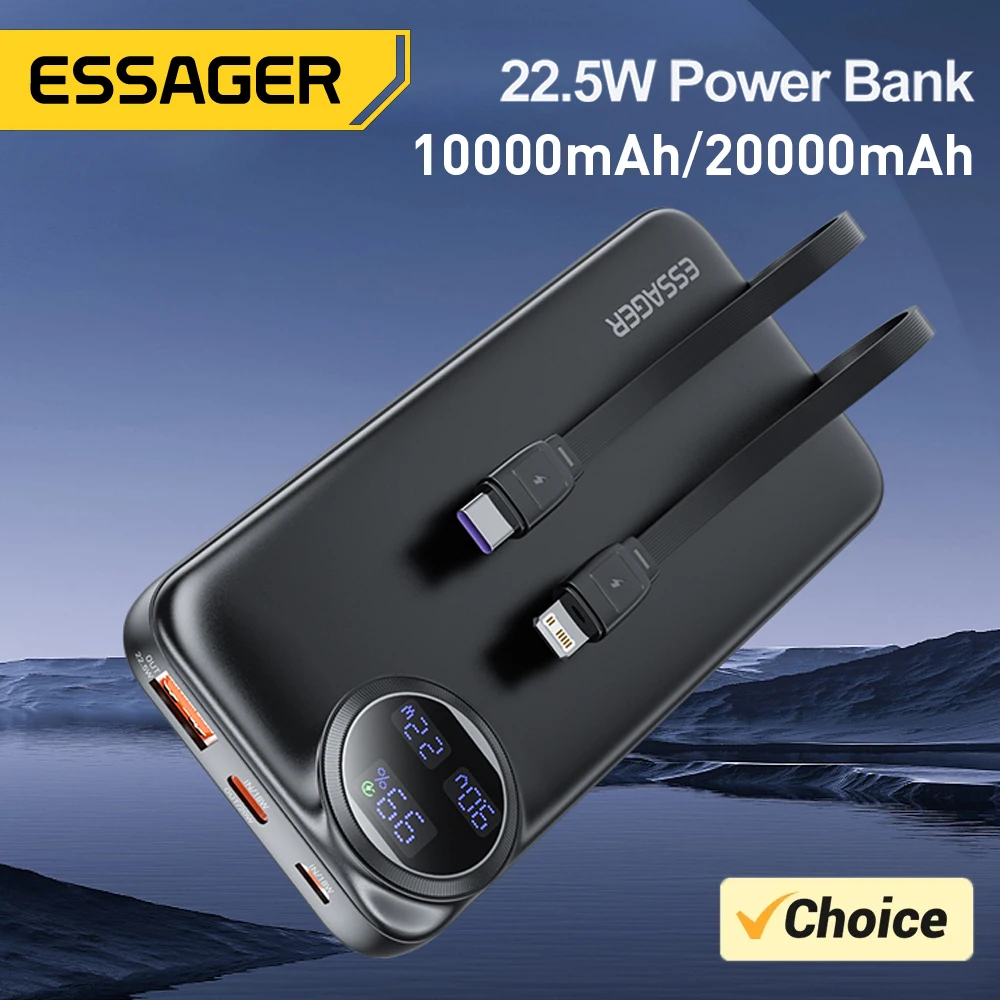 Essager-cargador-port-til-para-iPhone-15-Pro-Max-22-5-W-20000mAh-con ...
