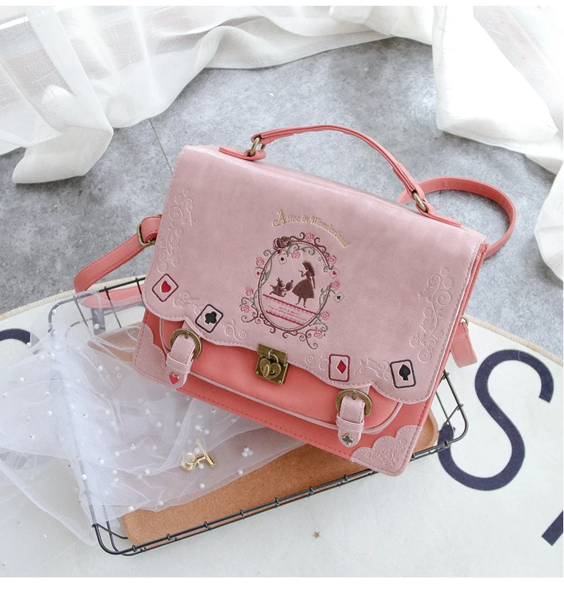 JIAERDI-Gothic-Lolita-Briefcase-Backpack-Women-Vintage-Jk-Schoolbag ...