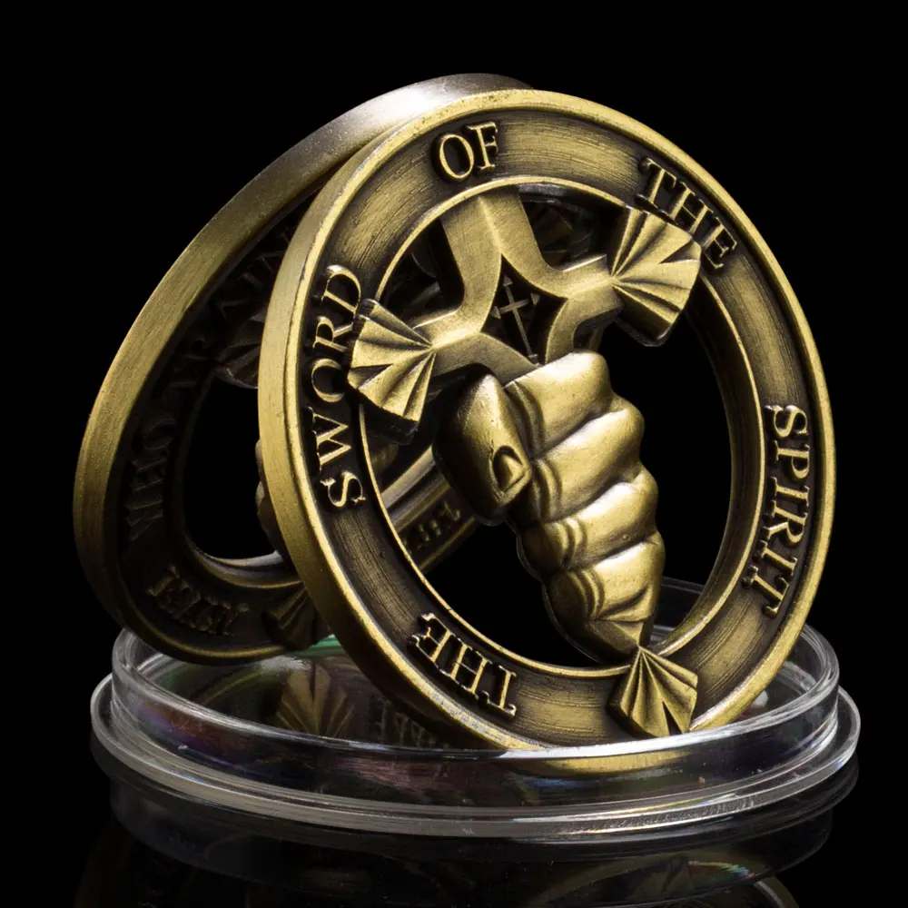 Sword Spirit Coin | War Souvenir Coin | Mora Coins | Us Sword Coin ...