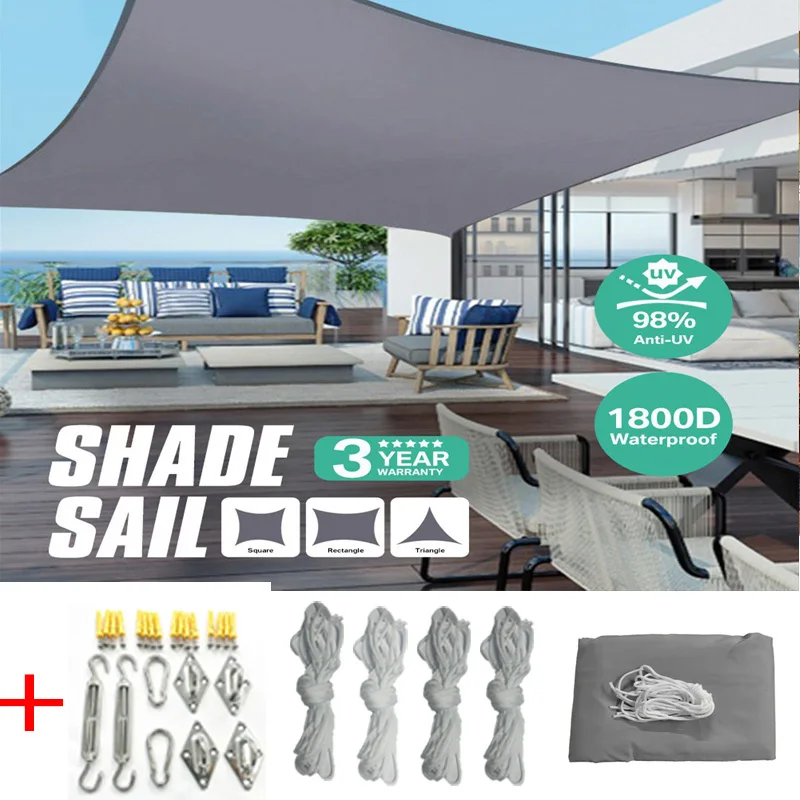 Outdoor-waterproof-300D-sunshade-sail-UV-sunshade-Oxford-cloth ...