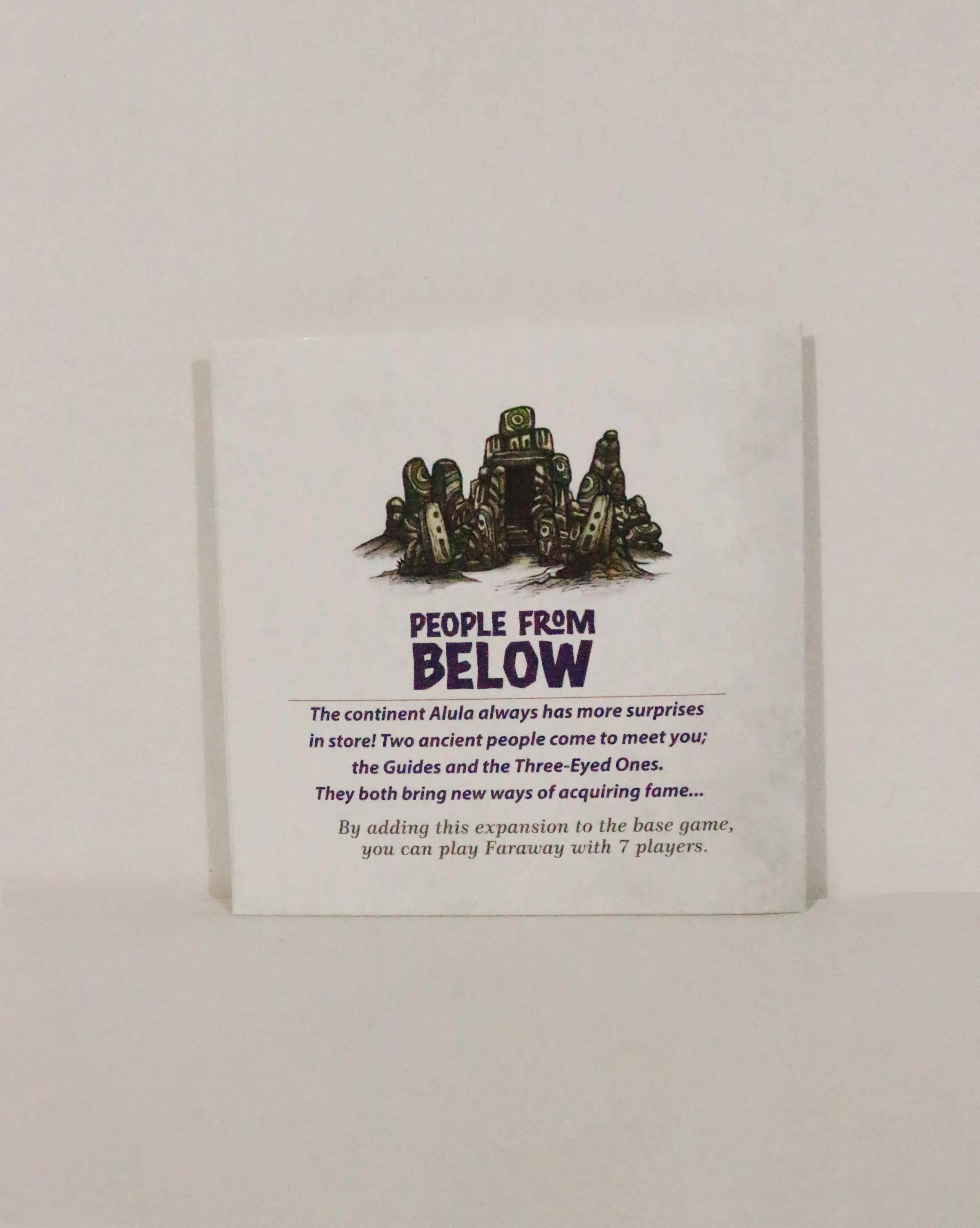 Faraway: People from Below, Board Game Expansion, 2-7 Players ...