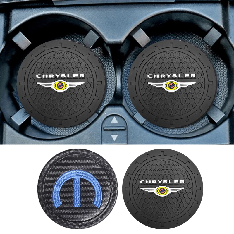 Car-Coaster-Cup-Holder-Mat-for-Chrysler-Mopar-300S-Pacifica-Sebring-300 ...