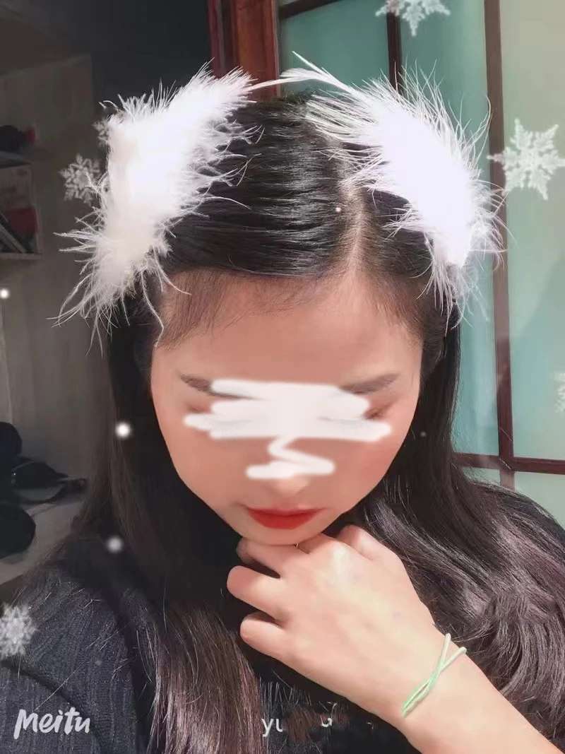 깃털 헤어핀 사이드 클립 깃털 헤드 기어 깃털 헤어핀 헤어핀 여성용 여성용 헤드 기어 헤어 액세서리 1 개2 개