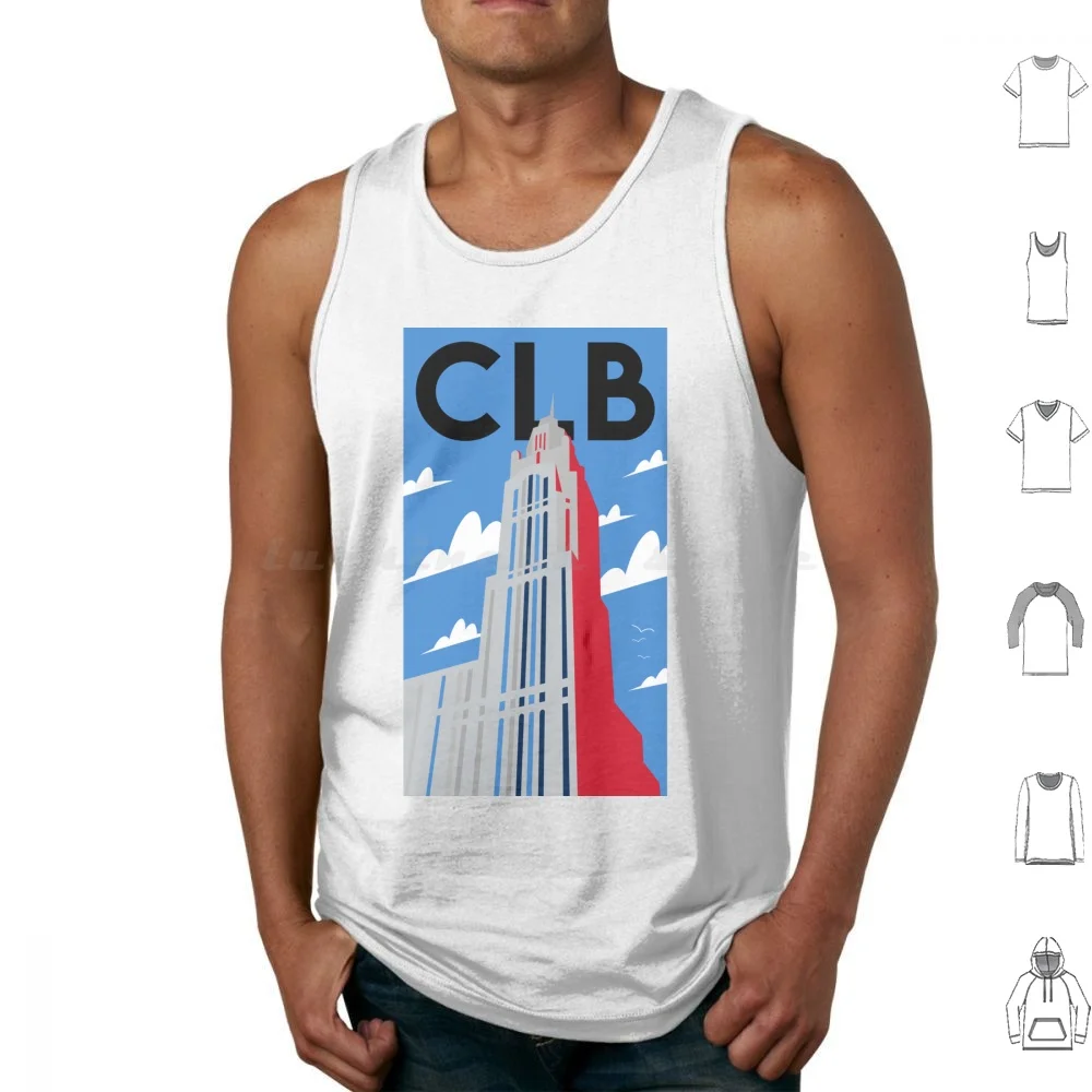 Columbus , Ohio Minimalist Poster Featuring Leveque Tower Tank Tops ...