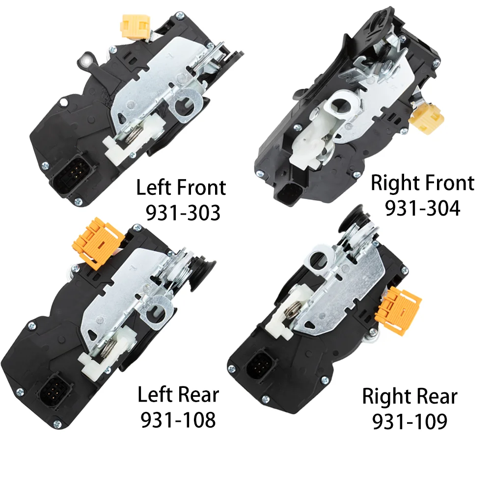 Front & Rear Door Lock Actuators 931-304 931-303 931-108 931-109 For ...