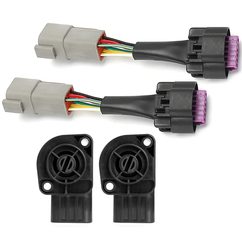 2PCS-Throttle-Position-TPS-Sensor-Harness-85101350-53031575AD-For ...