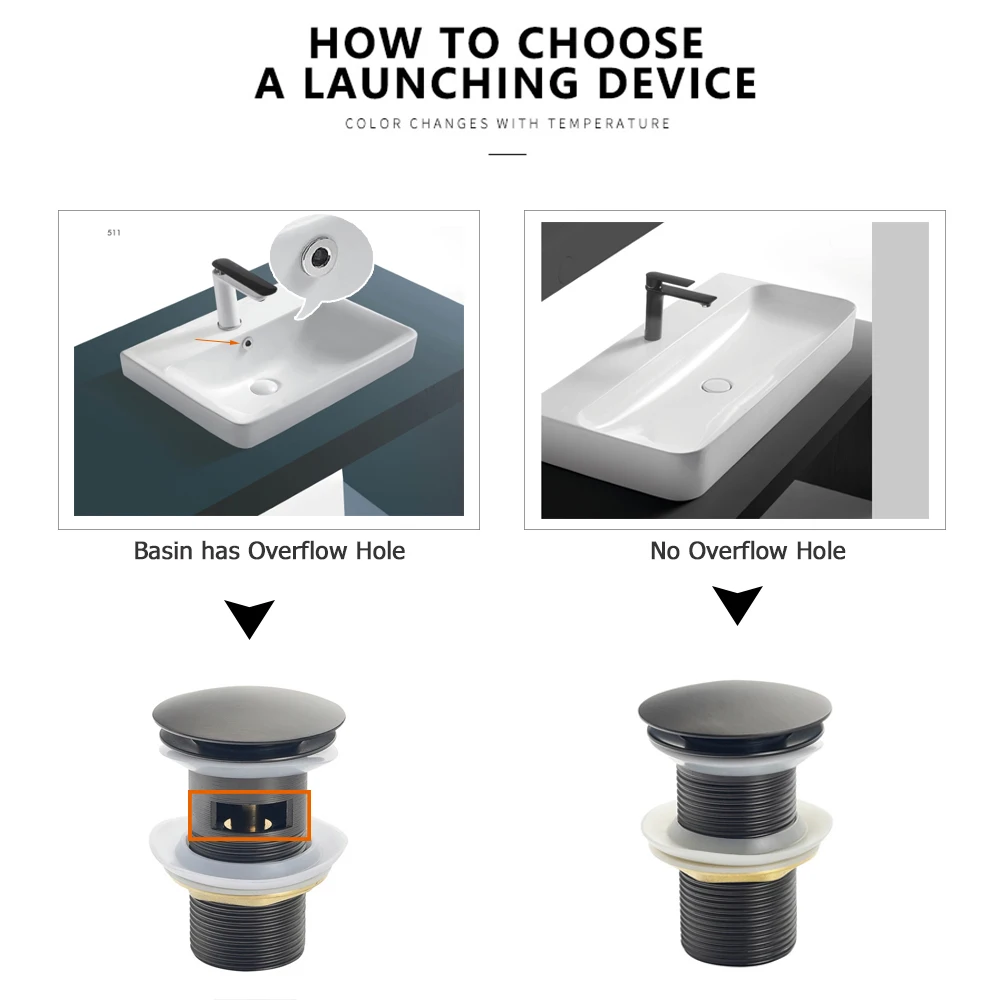 Gun Metal Grey Wash Basin Waste Trap – Assorted Produce