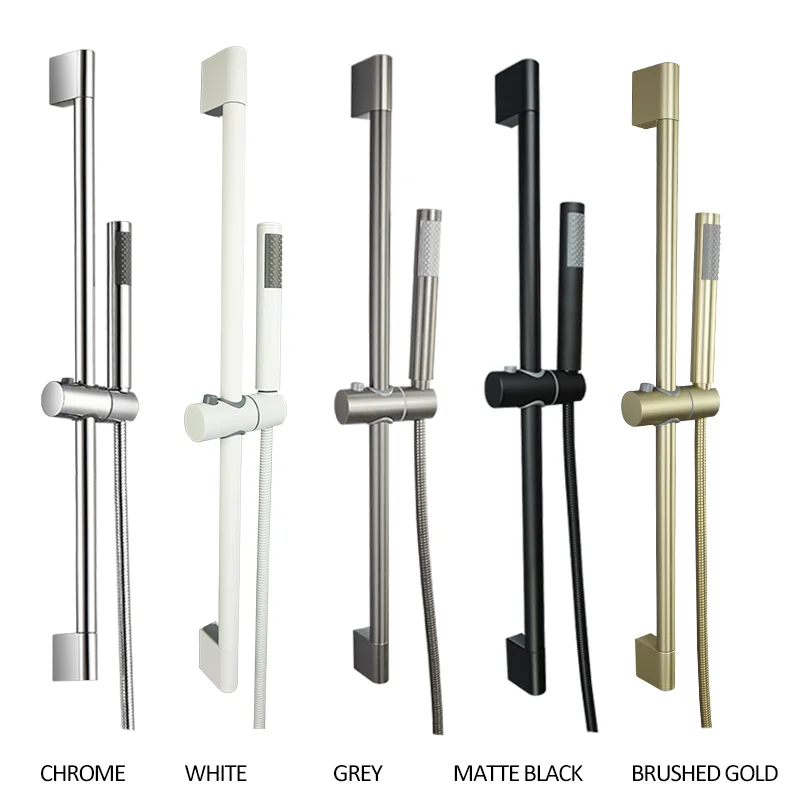 High-Quality-Wall-Mounted-Adjustable-Shower-Head-Lifting-Rod-Bathroom ...