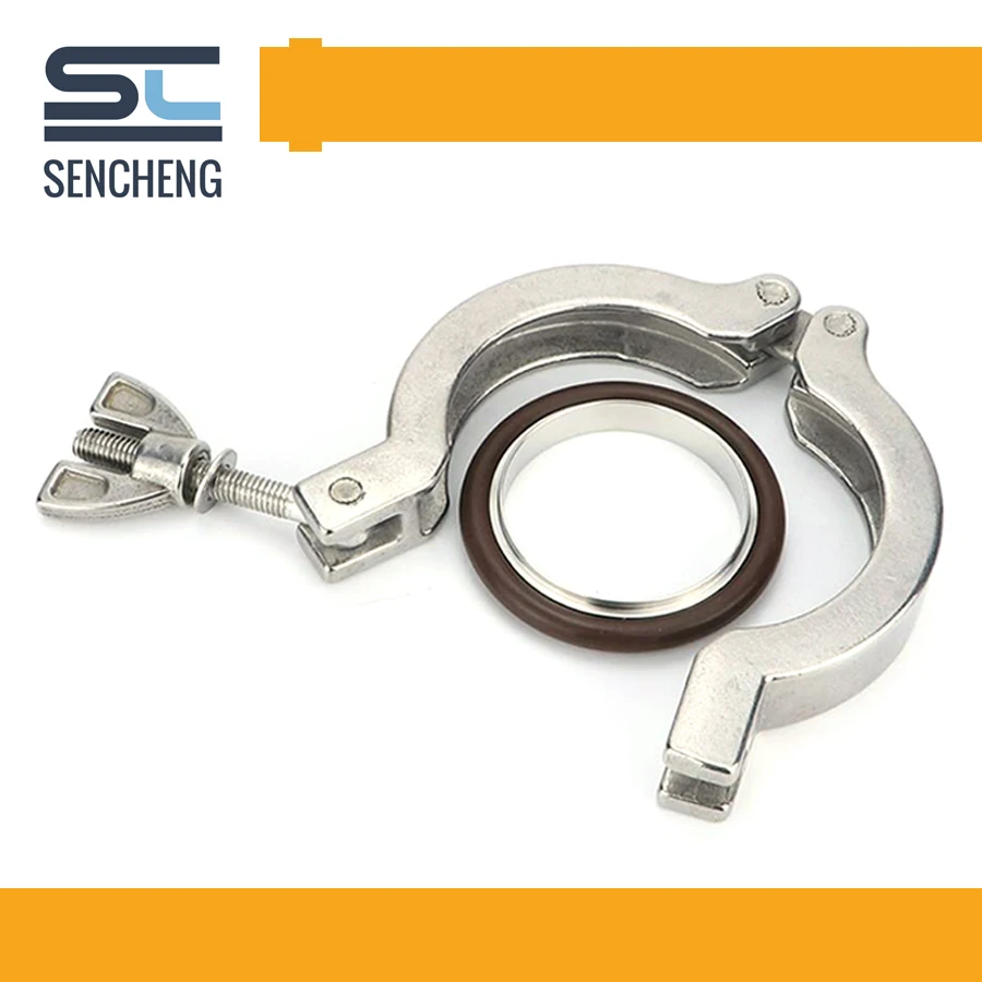 KF10-KF16-KF25-KF40-KF50-Stainless-Steel-Vacuum-Clamp-With-Centering ...