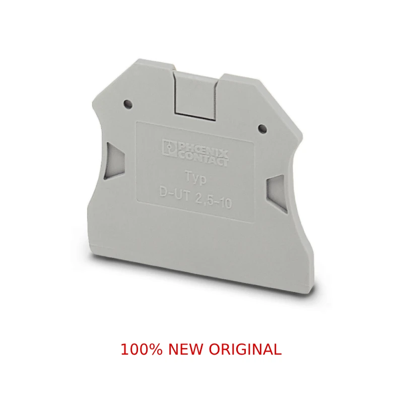 3047028 D-UT 2,5/10-End Plate/Partition Plate/Baffle Plate,PHOENIX ...