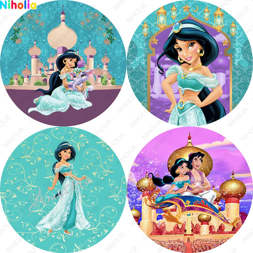 Jasmine-Princess-Aladd-n-Magic-Lamp-Bacdrop-Cover-tel-n-de-fondo-para ...