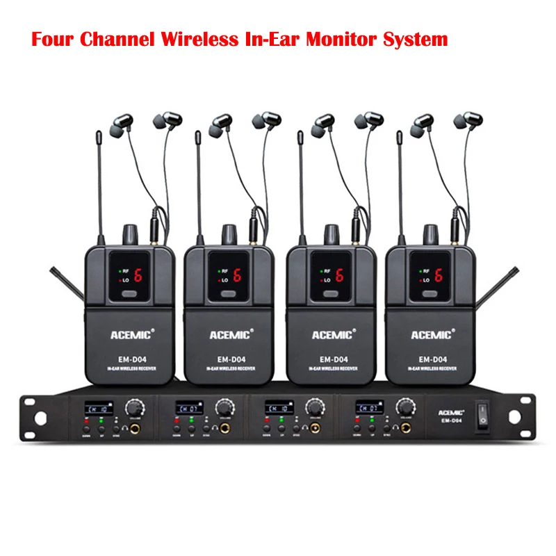 ACEMIC-EM-D04-Wireless-In-Ear-Monitor-System-4-Channels-Transmitter ...