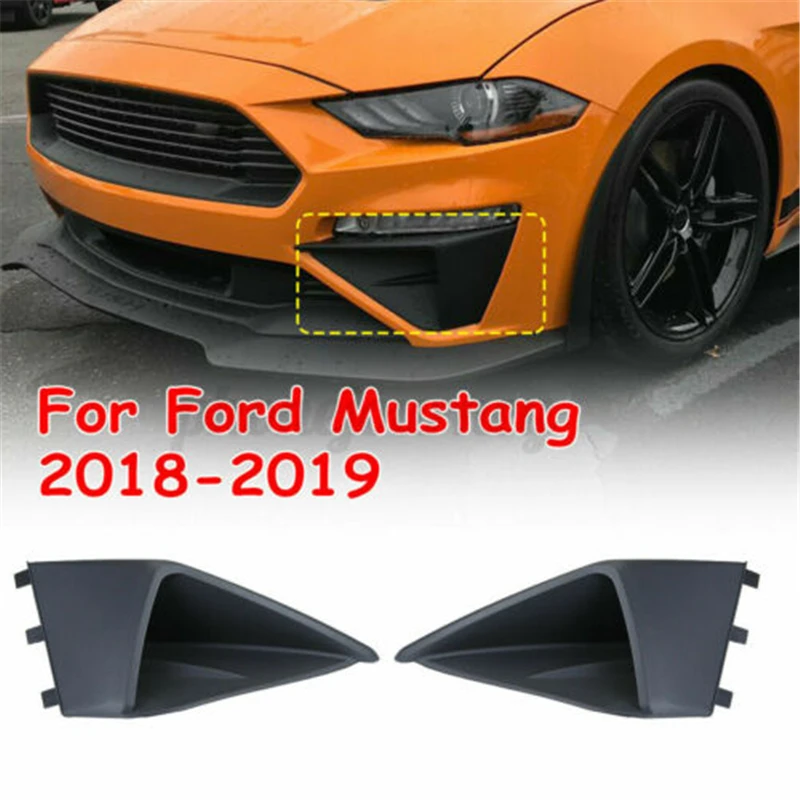Car-Front-Bumper-Fog-Light-Air-Vent-Cover-Corner-Pockets-For-Ford ...