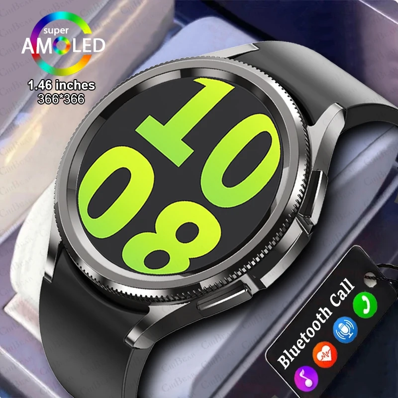 For-Samsung-Smartwatch-Women-AMOLED-HD-Screen-Health-Monitoring-Watch ...