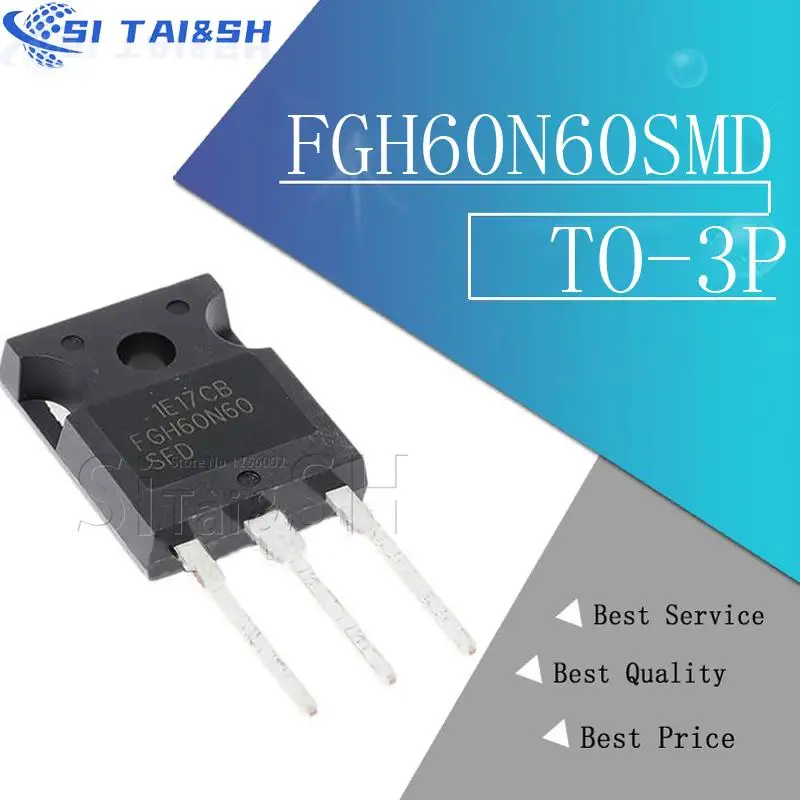 (5piece)100% New FGH60N60SMD FGH60N60UFD FGH60N60SFD FGH60N60 60N60 TO ...