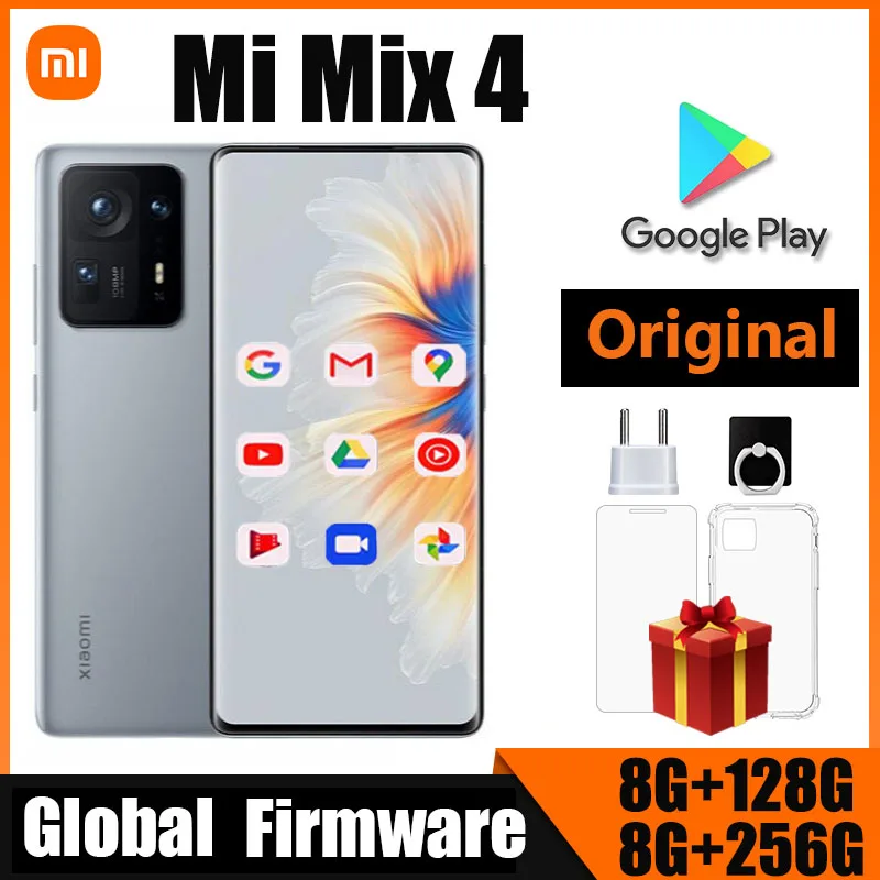 Xiaomi Mi MIX 4 smartphone 7.0 120w Wireless 50W Qualcomm Snapdragon 888Plus MIUI12.5 Full ...