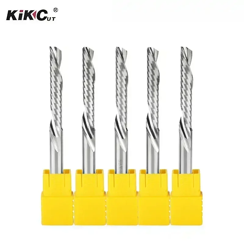 1PC-5A-Carbide-Single-Flute-End-Mill-3-175MM-Acrylic-Milling-Cutter-CNC ...
