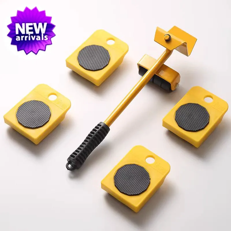 New-Heavy-Duty-Furniture-Lifter-Mover-Roller-Wheel-Bar-Moving-Device ...