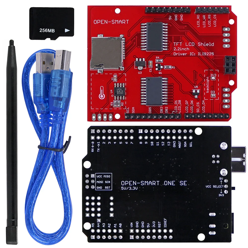 2.2 Inch TFT LCD Display Module Touch Screen Shield + ATmega328P Board ...