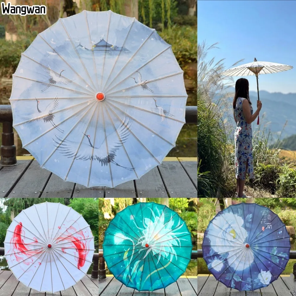Japan-Parasol-Chinese-Dance-Performance-Wind-Resistant-Umbrella-Women ...