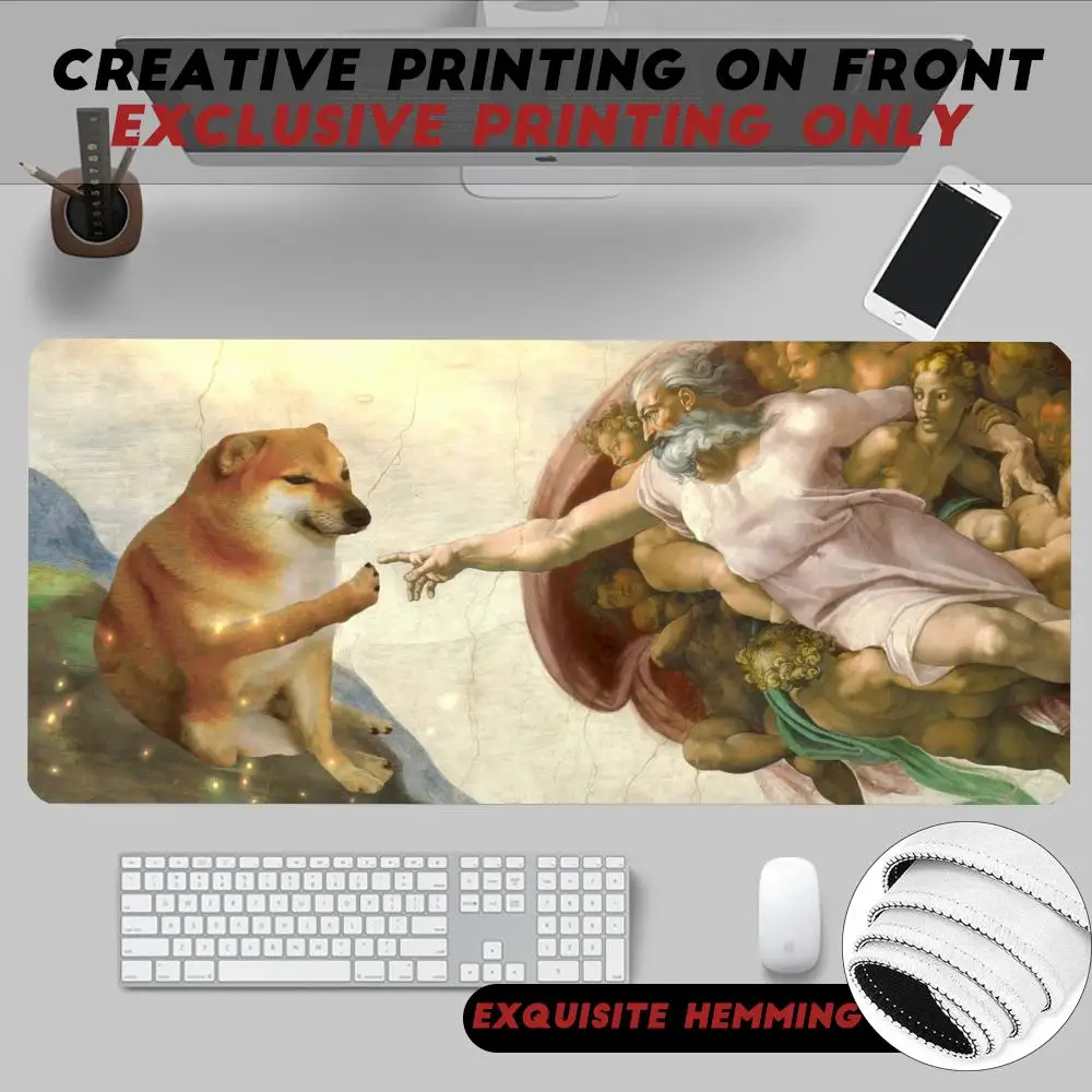 Forever-Funny-Cute-Cheems-meme-Mouse-Pad-Non-Slip-Rubber-Edge-locking ...