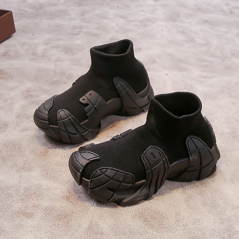 Mesh-Breathable-Sleeve-Foot-Kids-Casual-Shoes-Black-beige-Spring-Autumn ...