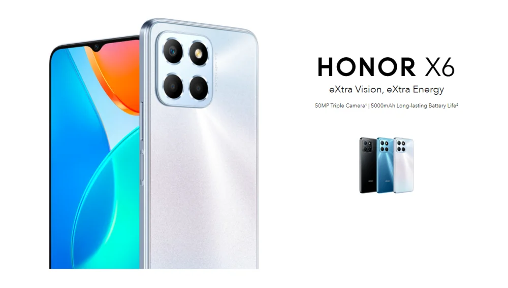 Celular HONOR X6 4GB 64GB VNE-LX3 - Negro HONOR | falabella.com