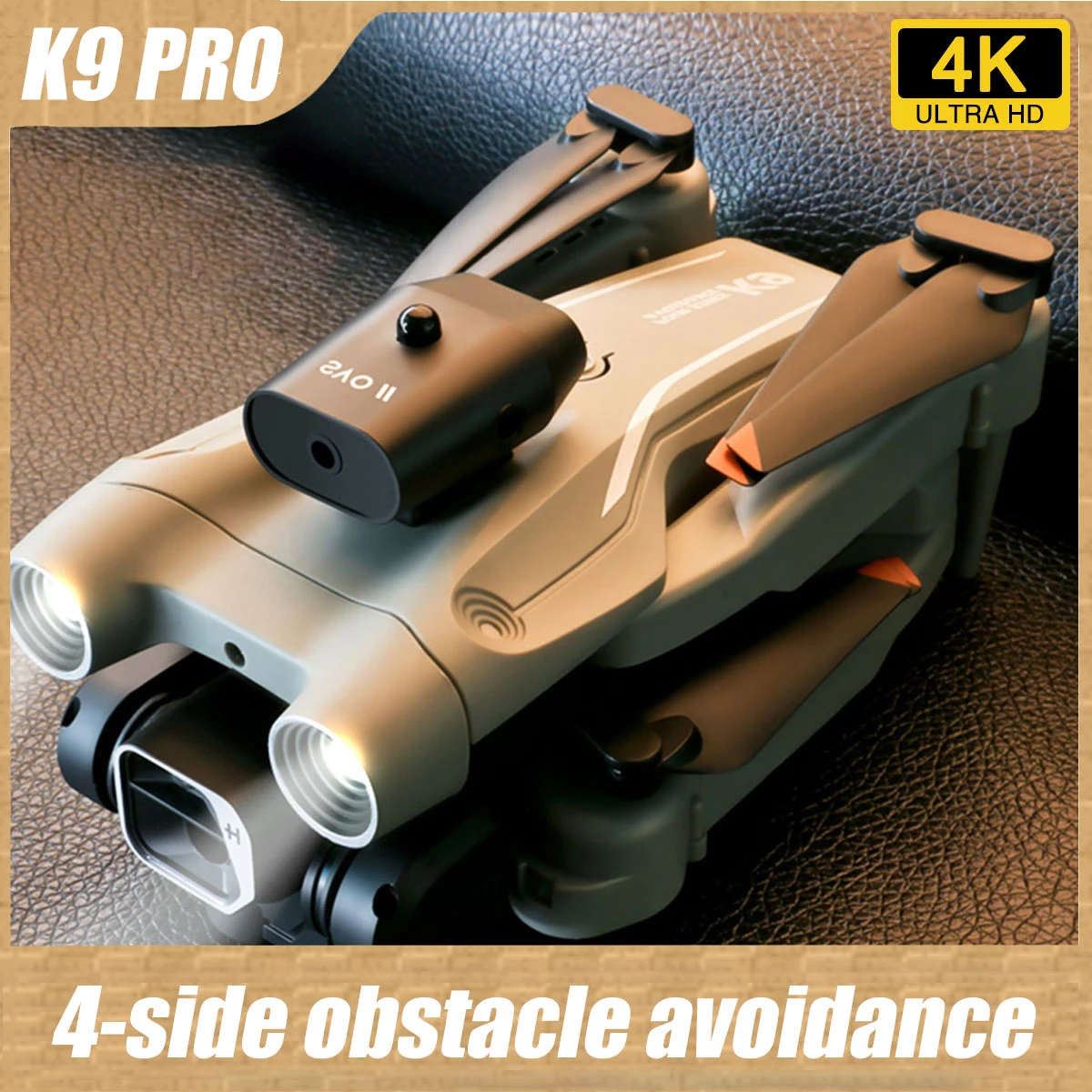 K9 PRO Mini Drone 4k Professional Obstacle Avoidance Quadcopter with ...