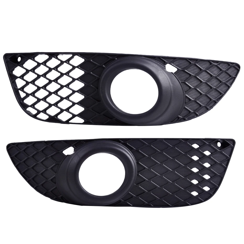 Car Front Bumper Fog Light Cover Grille Left Right Side For Mitsubishi ...