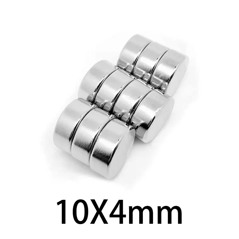 10-20-50-100-150-200PCS-10x4-mm-Disc-Strong-Powerful-Magnetic-Magnets ...