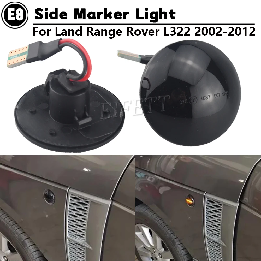 Waterproof-2Pcs-LED-Dynamic-Streamer-Side-Marker-Turn-Signal-Light ...