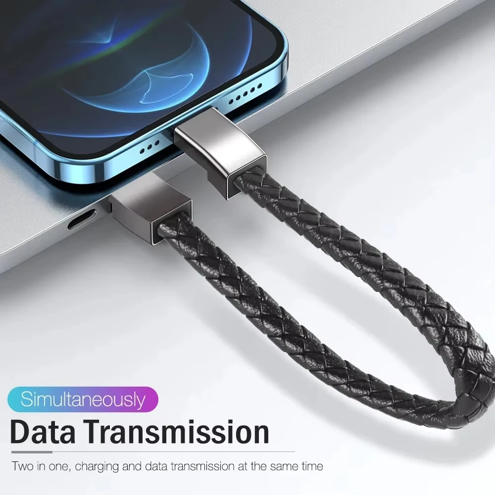 Bracelet-USB-Charging-Cable-Outdoor-Portable-Leather-Mini-Micro-USB-C ...
