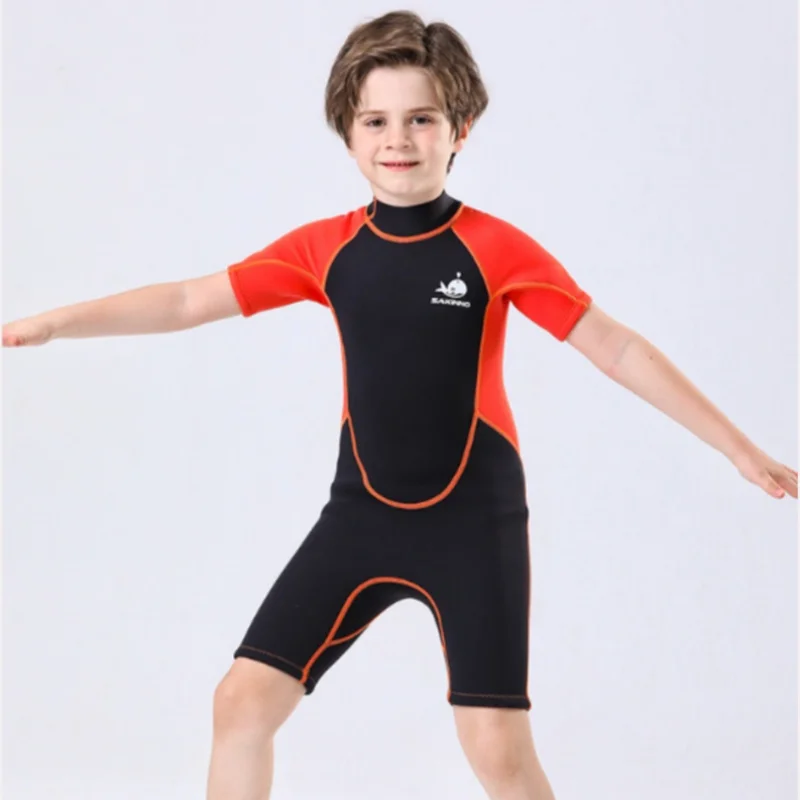 2-5mm-Children-s-Diving-Suit-Thick-Neoprene-Warm-Winter-Swimsuit-One ...