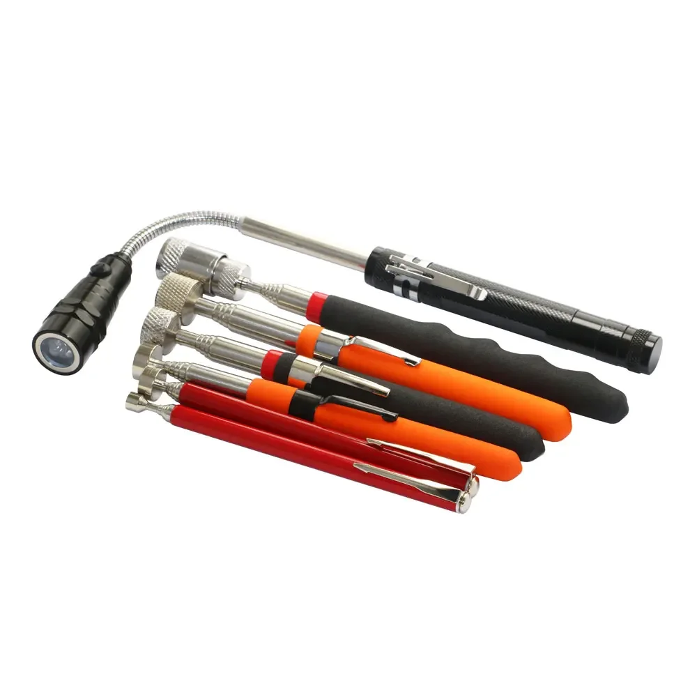 Telescopic Magnetic Pen with Light Mini Portable Magnet Pick Up Tool ...