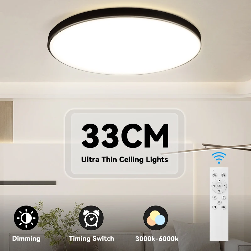 LED-Ceiling-Lamp-Remote-Control-Ceiling-Chandelier-Modern-Lustre-Smart ...
