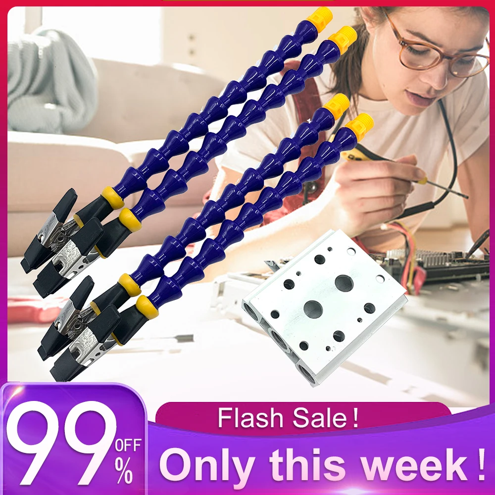 Table-Clamp-Soldering-Station-with-3-Flexible-Arms-Soldering-Iron ...