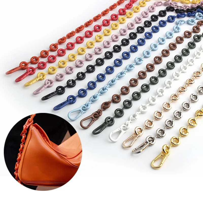 1PC donut chain replaceable shoulder bag wallet crossbody chain strap ...