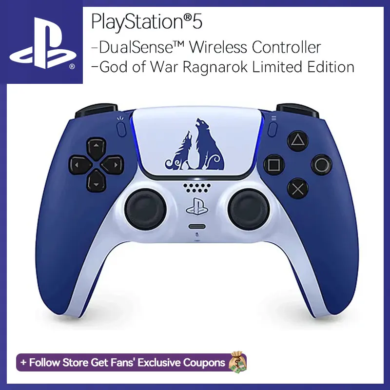 Sony-PS5-DualSense-Wireless-Controller-God-Of-War-Ragnarok-Limited ...