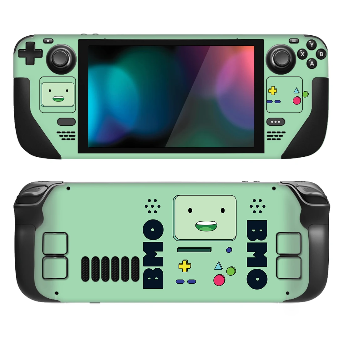 BMO-Style-Vinyl-Sticker-For-Steam-Deck-Console-Protector-Game ...