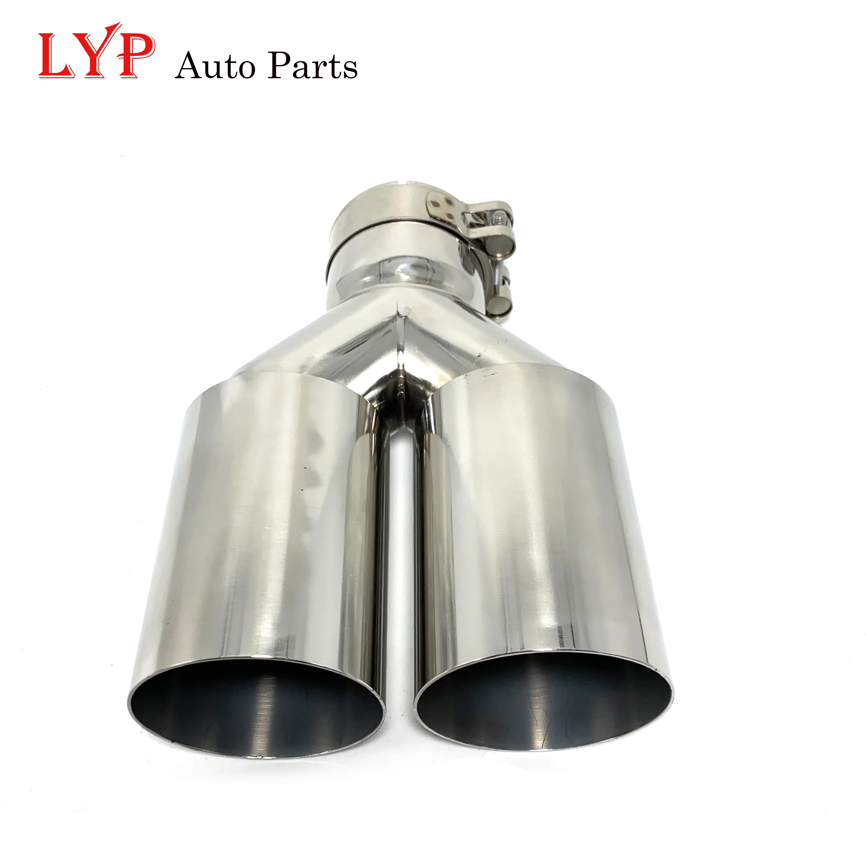 Simgle-Layer-Dual-Exhaut-Pipe-Universal-Left-Or-Right-Side-Double ...