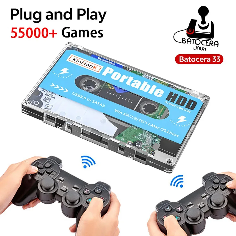 55000-Super-Console-500G-Gaming-HDD-Video-Games-50-Emulators-For-DC ...