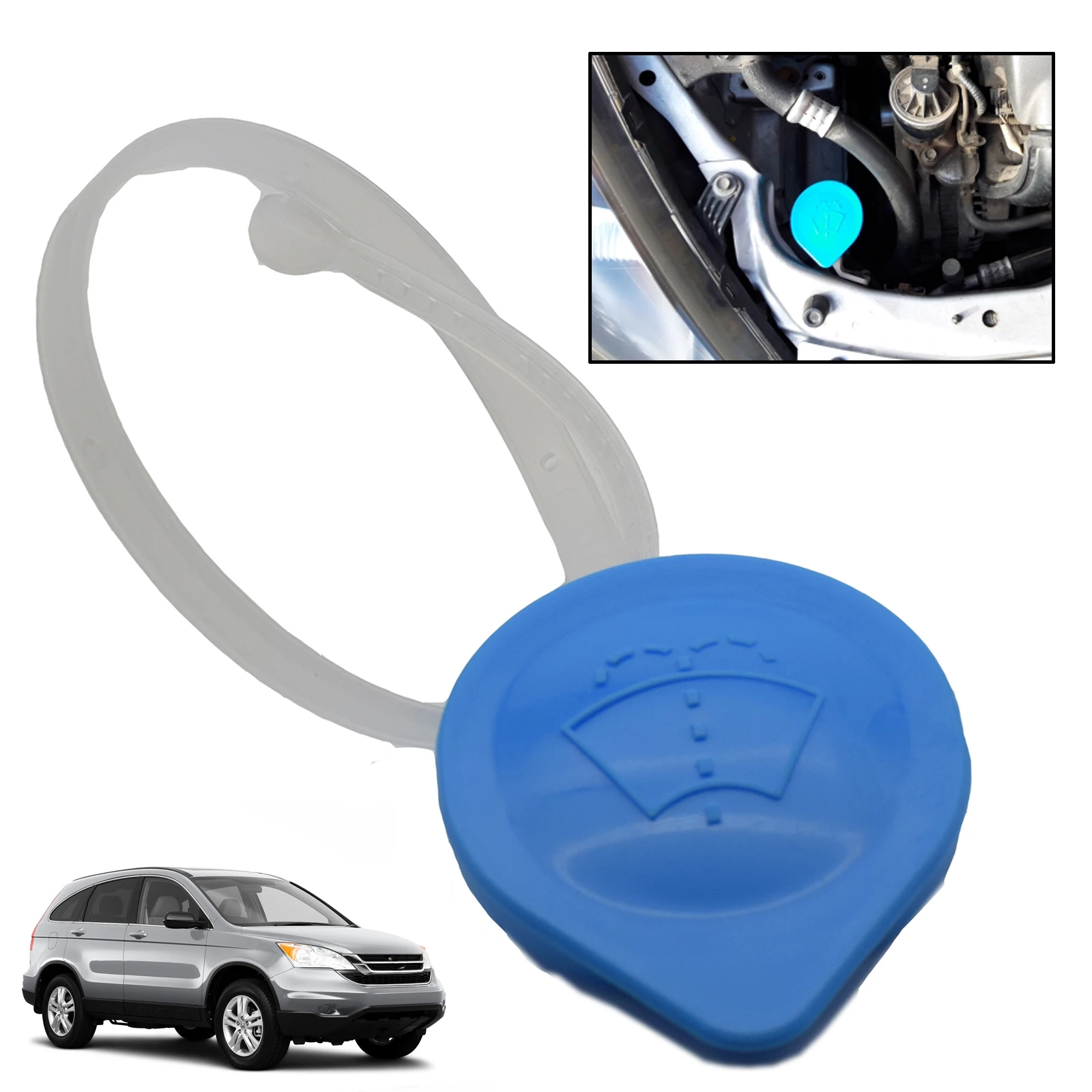 Car Windscreen Wiper Reservoir Washer Bottle Cap Replacement For Acura ...