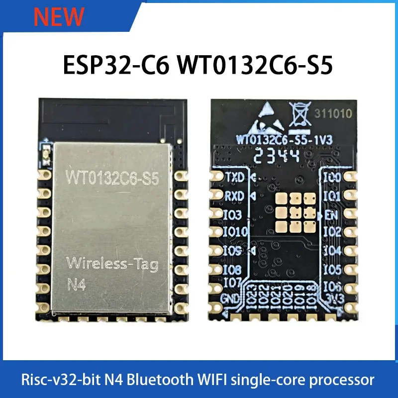 ESP32-C6-WT0132C6-S5-WIFI6-ble-Module-Embedded-Wireless-Network-ESP32-And-ESP32-C6-Compatible ...