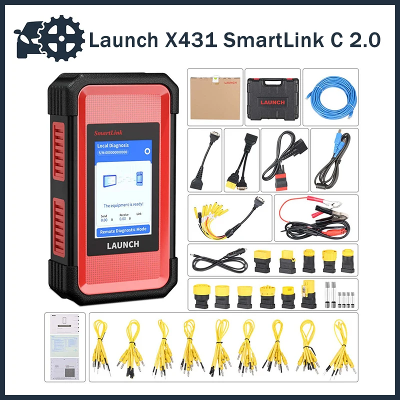 Original-Launch-X431-SmartLink-C-2-0-Heavy-duty-Truck-Module-for ...