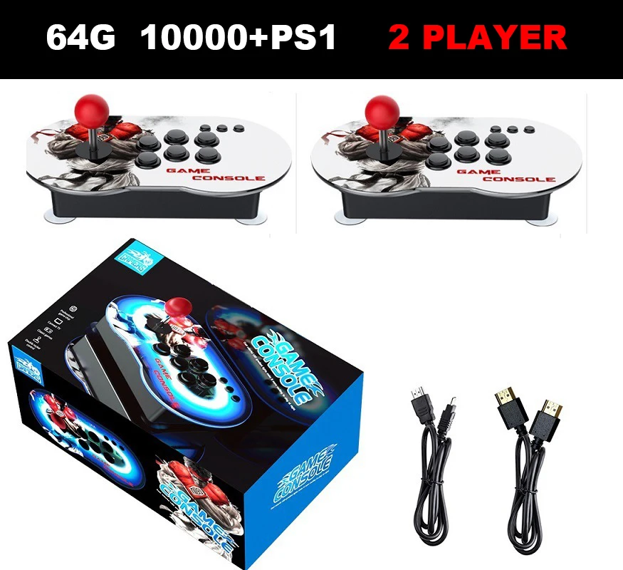 Retro-Video-Game-10000-Games-Console-Joystick-with-PS1-GB-CPS-FC-Games ...