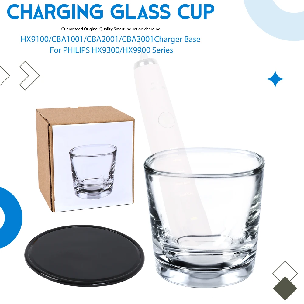Replacement Charging Glass Cup for Philips Sonicare Electric Toothbrush ...